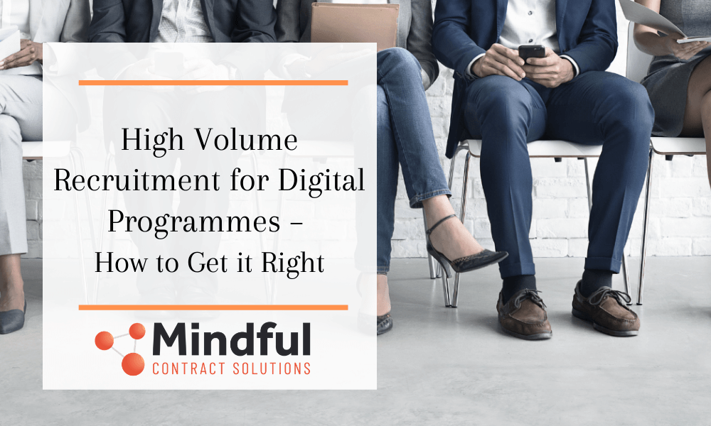 High Volume Recruitment for Digital Programmes – How to Get it Right