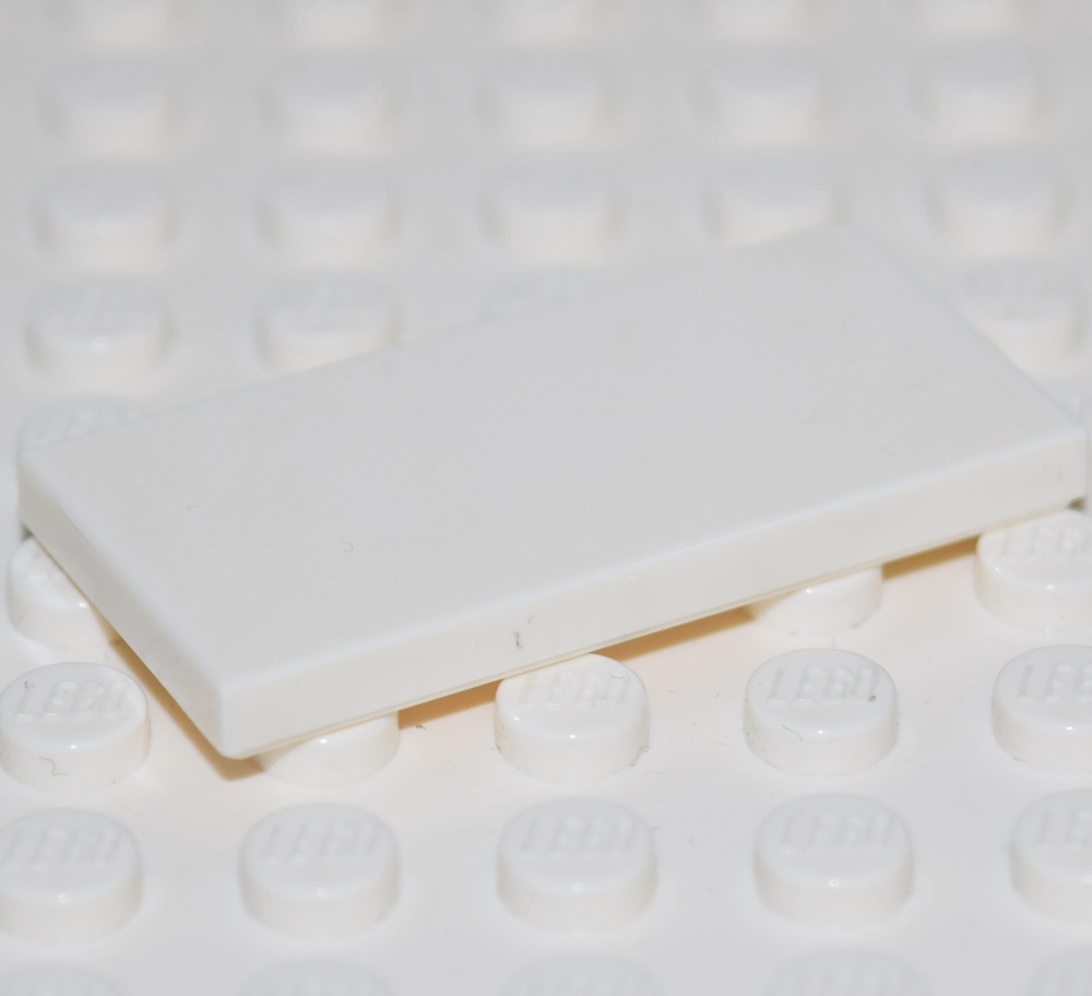 4560178 Flat Tile 2X4 (87079) White – Minifigur.se