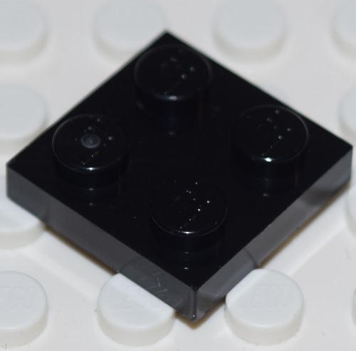 302226 Plate 2X2 (3022) Black – Minifigur.se