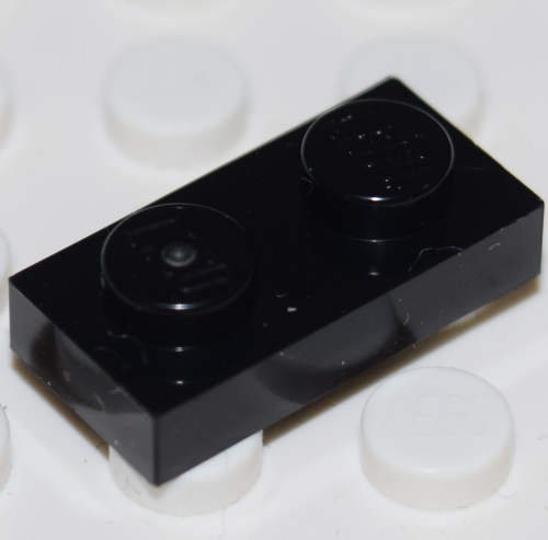 302326 Plate 1X2 (3023) Black – Minifigur.se
