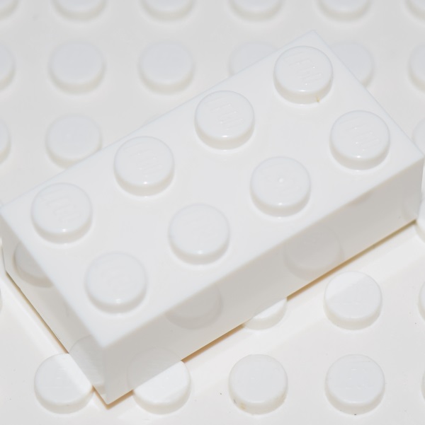 300101 Brick 2X4 (3001) White – Minifigur.se