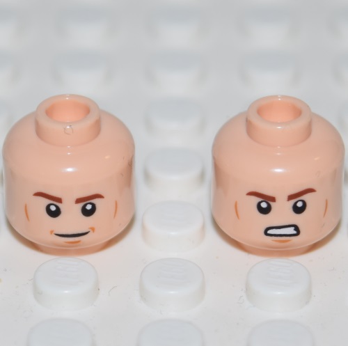 6223932 Mini Head, No. 2587 (38296) Light Nougat – Minifigur.se