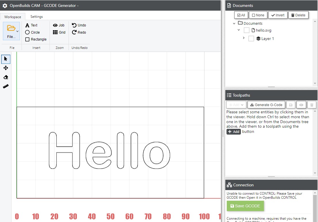 Free CAM Software for CNC Routers - Minimillr Desktop CNC Router ...