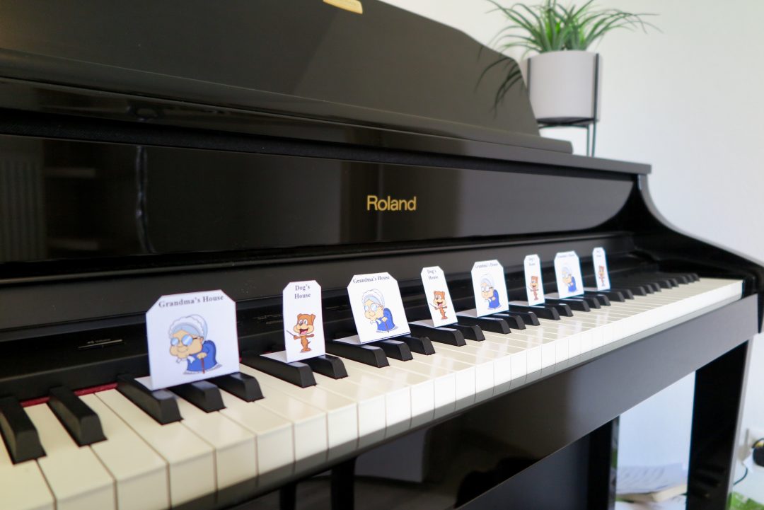 Piano Cards – 2 & 3 Black Keys | Mini Mozarts Music