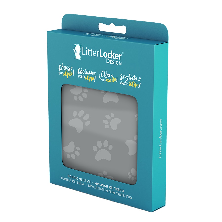 LitterLocker Design sleeve Cat Paws - MittZoo.se