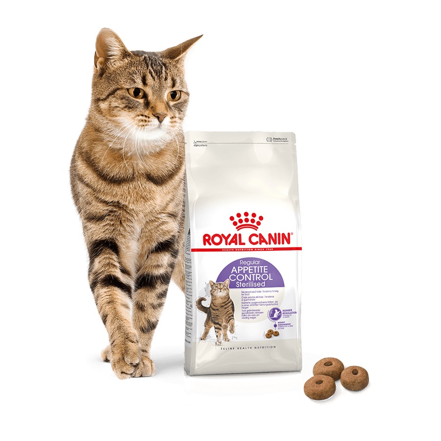 ROYAL CANIN Katt Sterilised Appetite Control 4kg - MittZoo.se