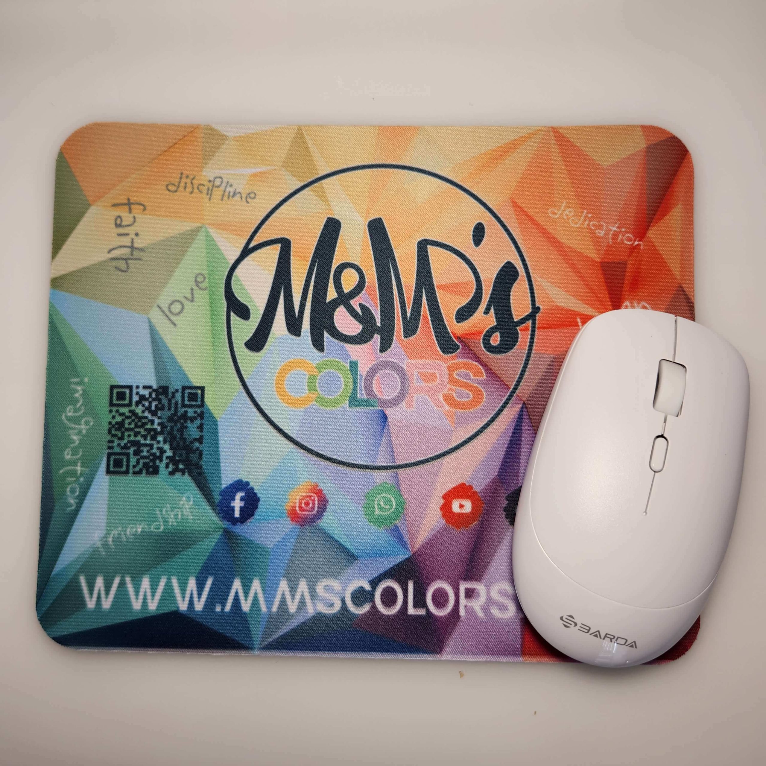 Mouse Pad Personalizado – M&Ms Colors