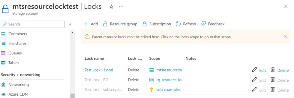 Azure Resource Locks explained - MMT Consult