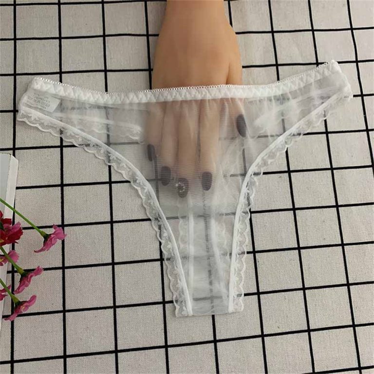 Helt gjennomsiktig Dame Truser Undertøy Blonder G String