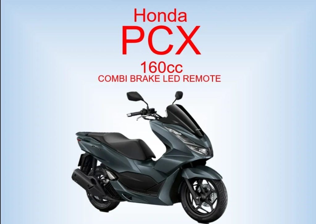 Honda PCX 160cc – Combi Brake LED Remote Key - Motorbikes Scooters for ...