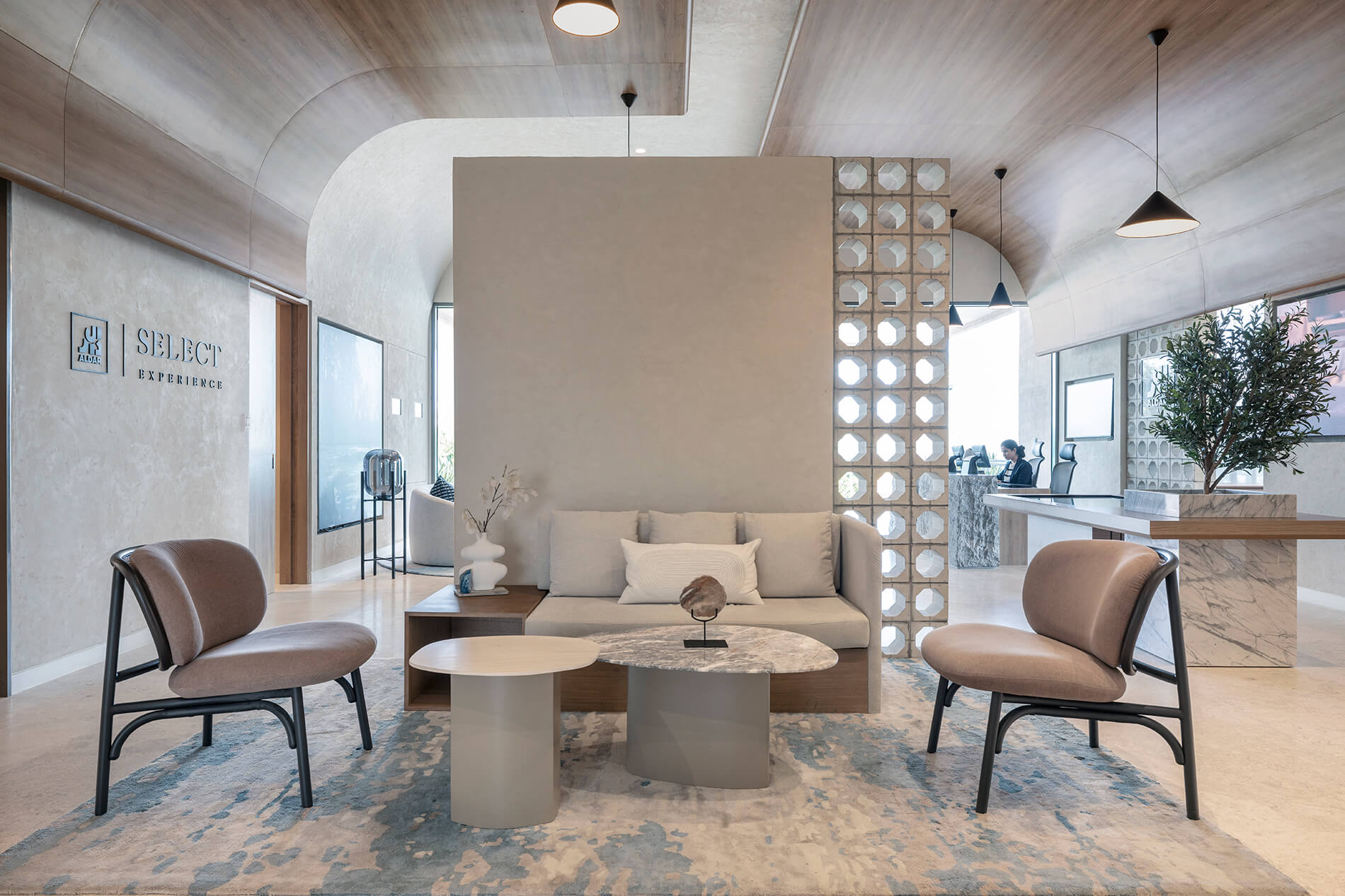 Saadiyat Sales Center - Mustard&Linen