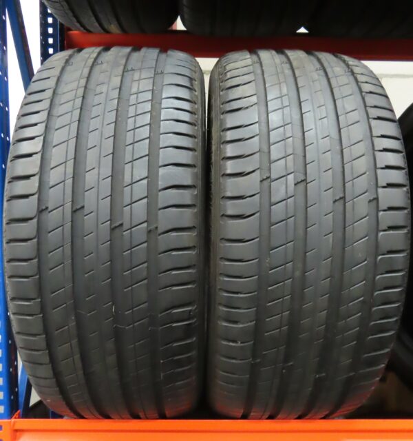 Zomerbanden 19 inch Michelin latitude sport 3 255 50 R 19 6-7 mm 2 stuks - Origineel gebruikte ...