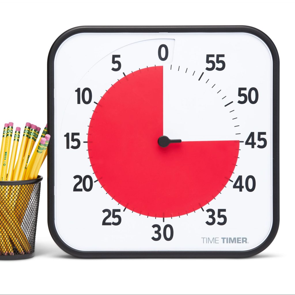 Time Timer Large Ny udgave - Magnetiske piktogrammer og tilbehør