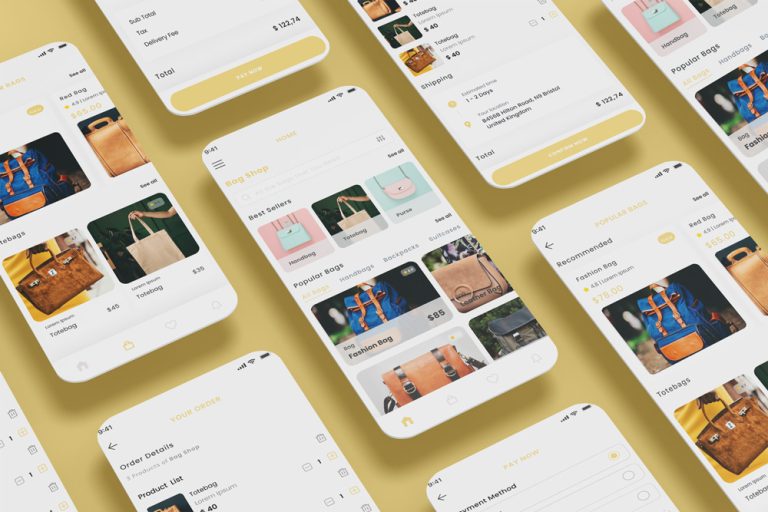 App & Ui Kit Design Templates in Figma, Sketch, XD & Photoshop Files