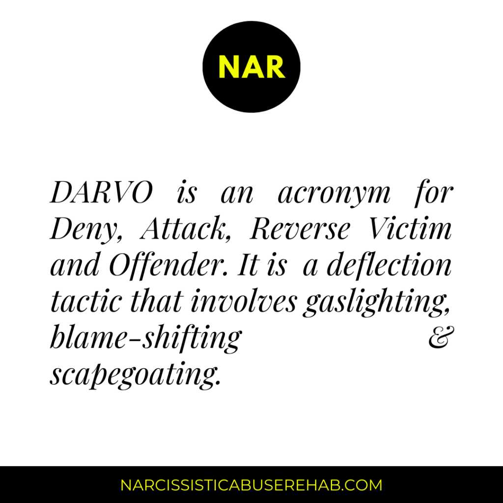 DARVO: How Narcissists Escape Accountability