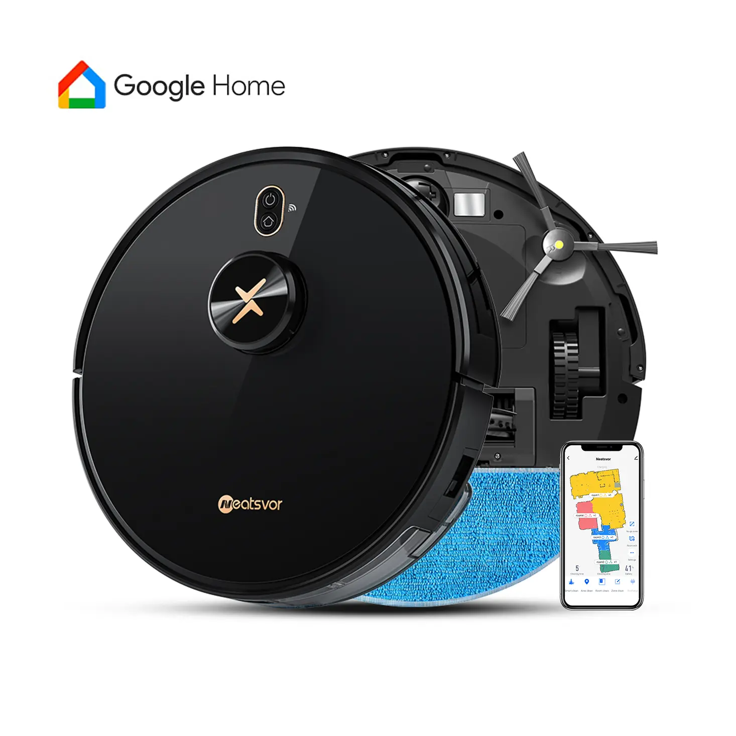 Neatsvor X600 Pro robotstøvsuger - Med gulvvaskefunktion