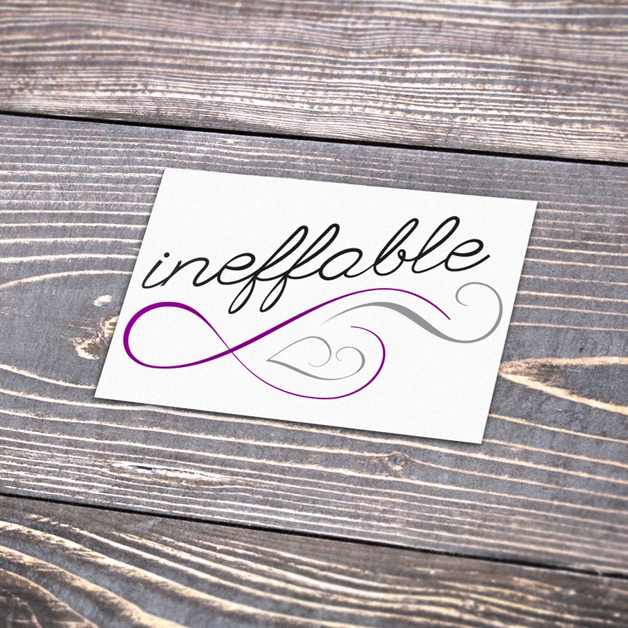 Ineffable Sticker - nerdfelt