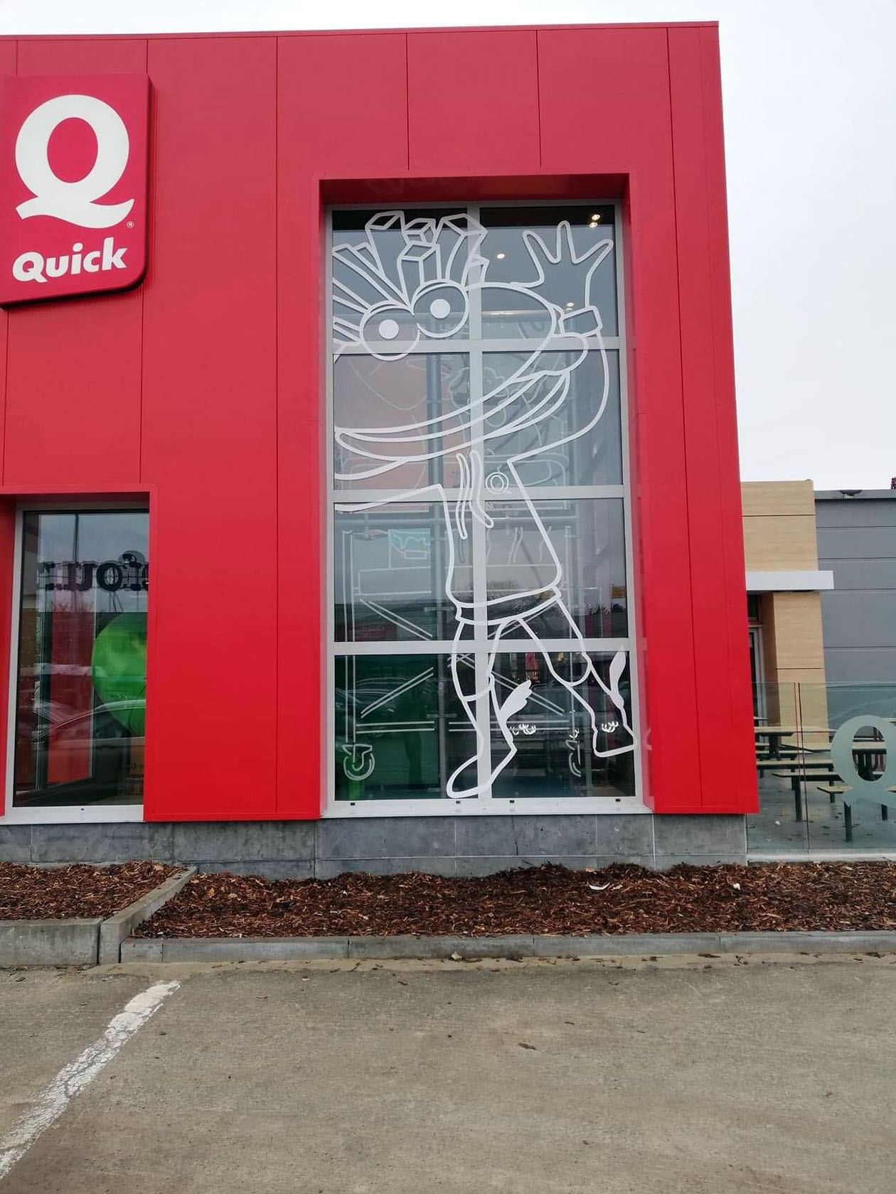 Quick Placement de la signalétique et la décoration