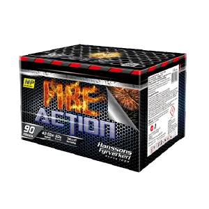 Fire Action 90 shots | Nordic Fireworks