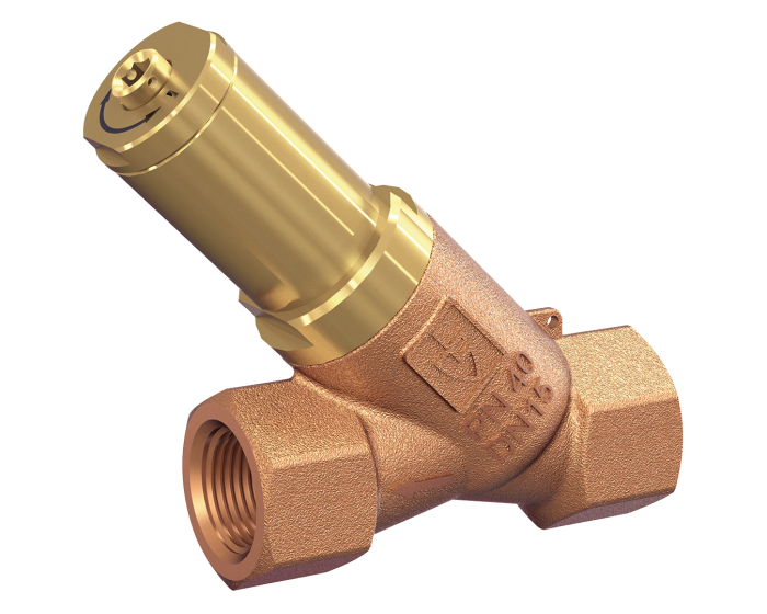 617 YP - In-line pressure relief valve bronze / PTFE - GOETZE ...