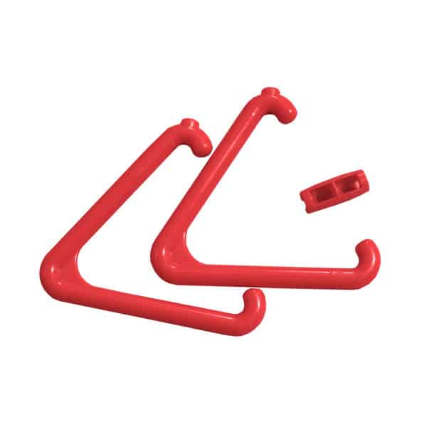 Red Triangle & Connector Set – For Emergency & Alarm Pull Cord Systems ...