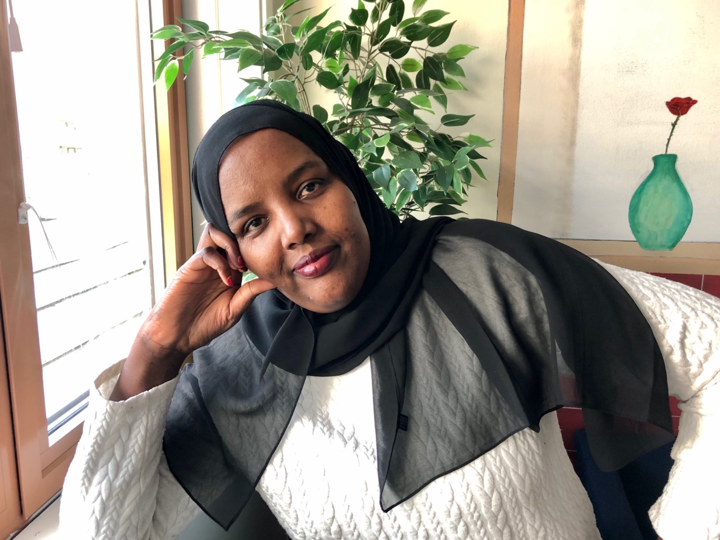 Fatuma Mohamed fick prata till punkt i P1 - Nyhetsbyrån Järva
