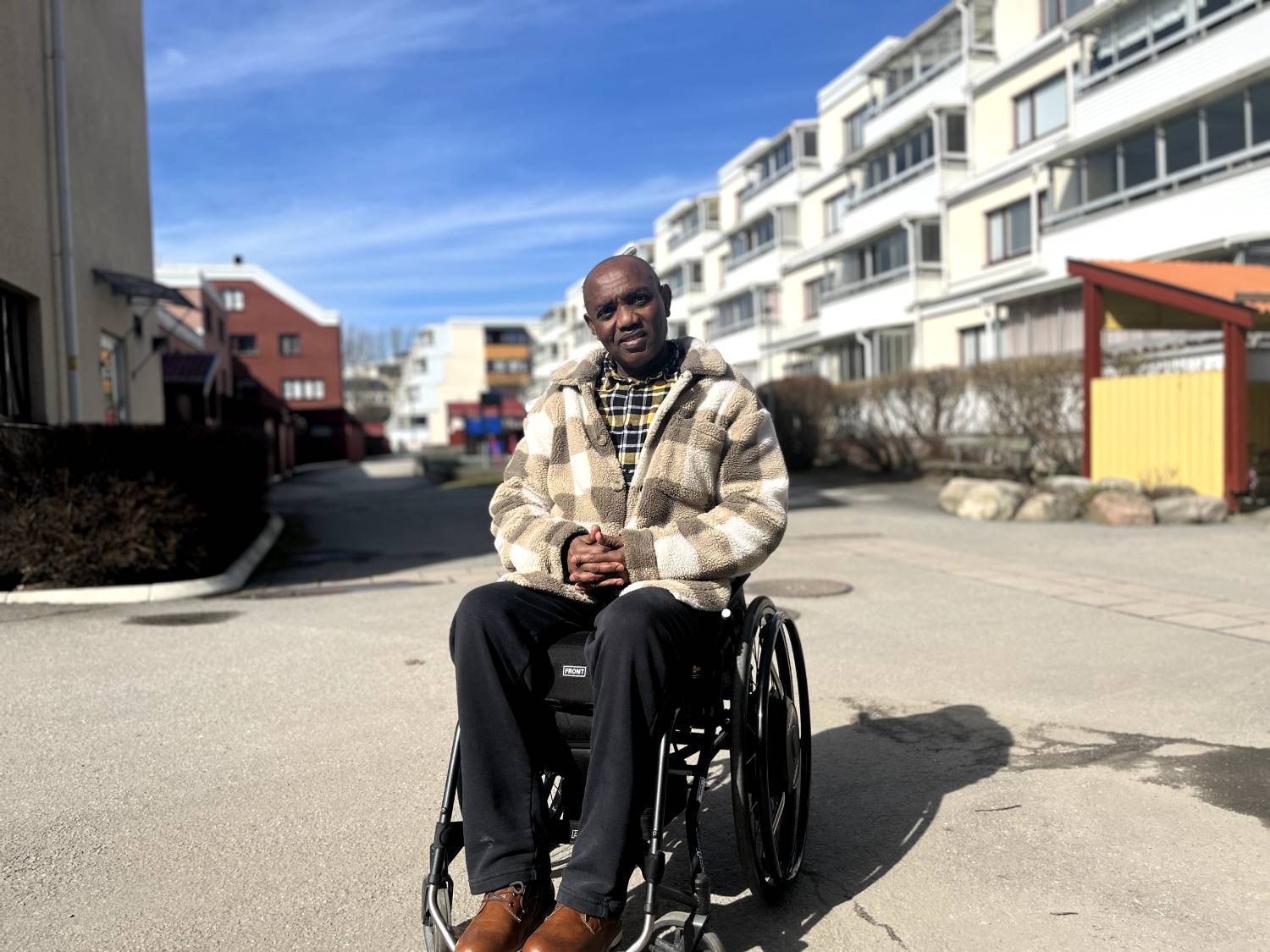 I väntan på lyckan vände livet för Paulos - Nyhetsbyrån Järva