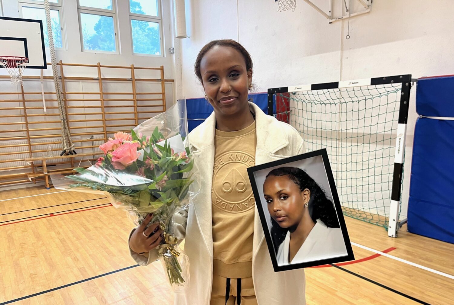 Ayan Ahmed först på Gullingeskolans Wall of Fame - Nyhetsbyrån Järva