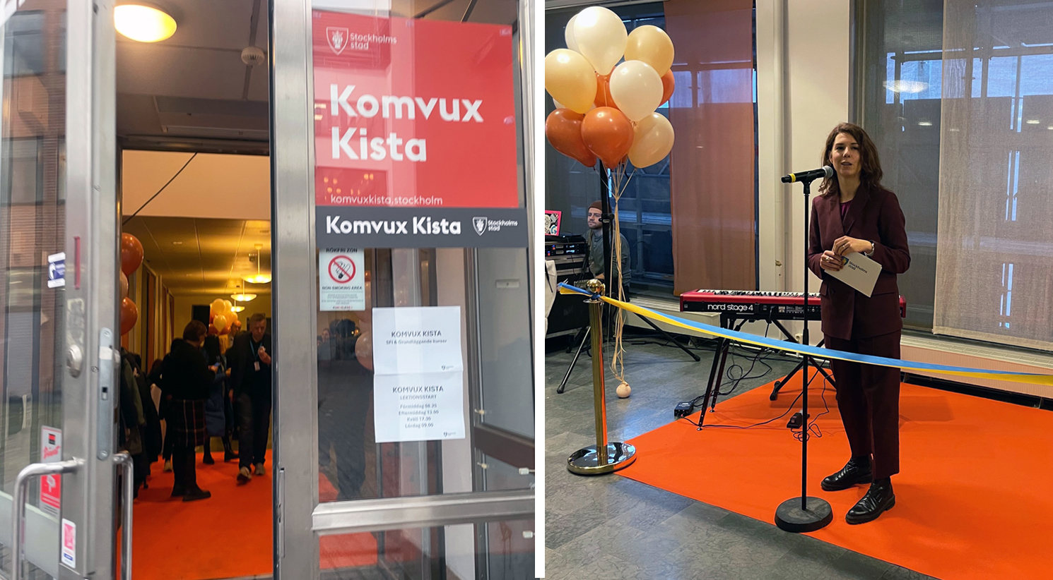 "Komvux är ett sätt att uppnå drömmar" - Nyhetsbyrån Järva