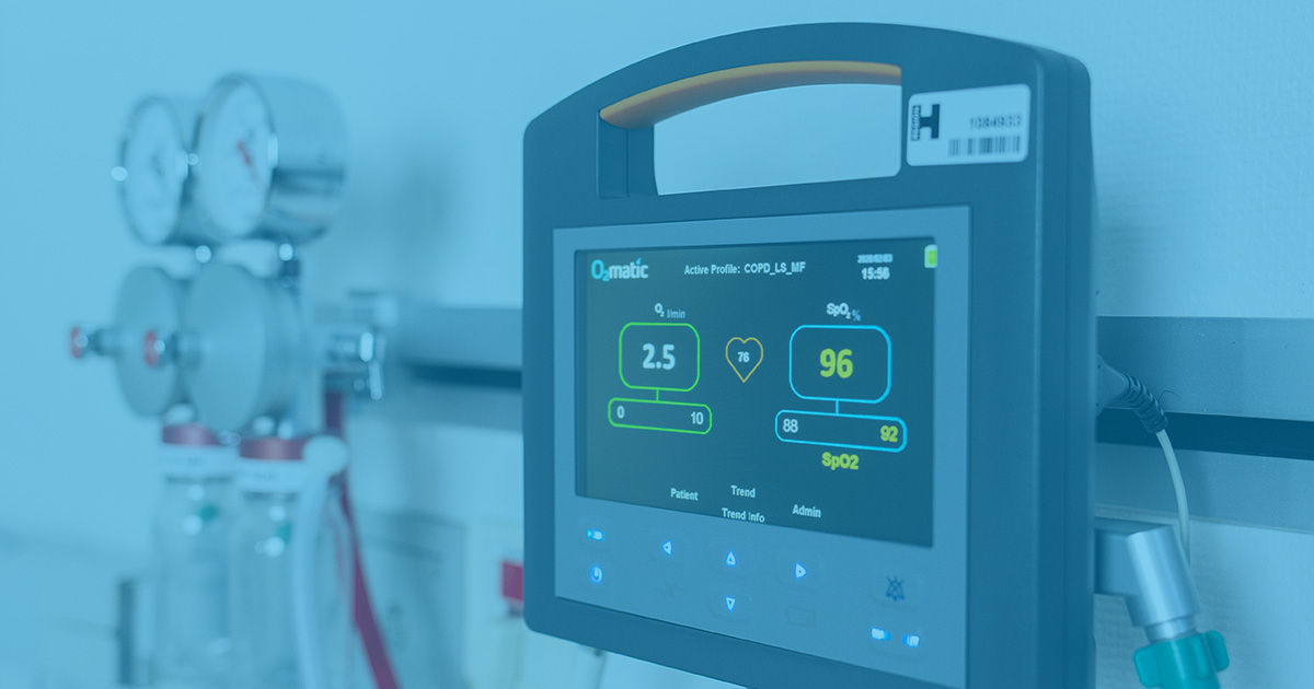 Automatic oxygen treatment at home - O2matic