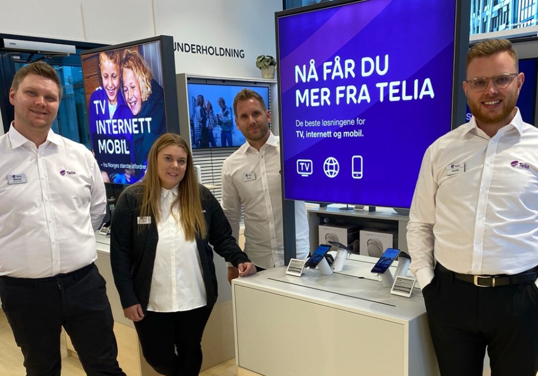Åpnet Telia-butikk i Økern Portal