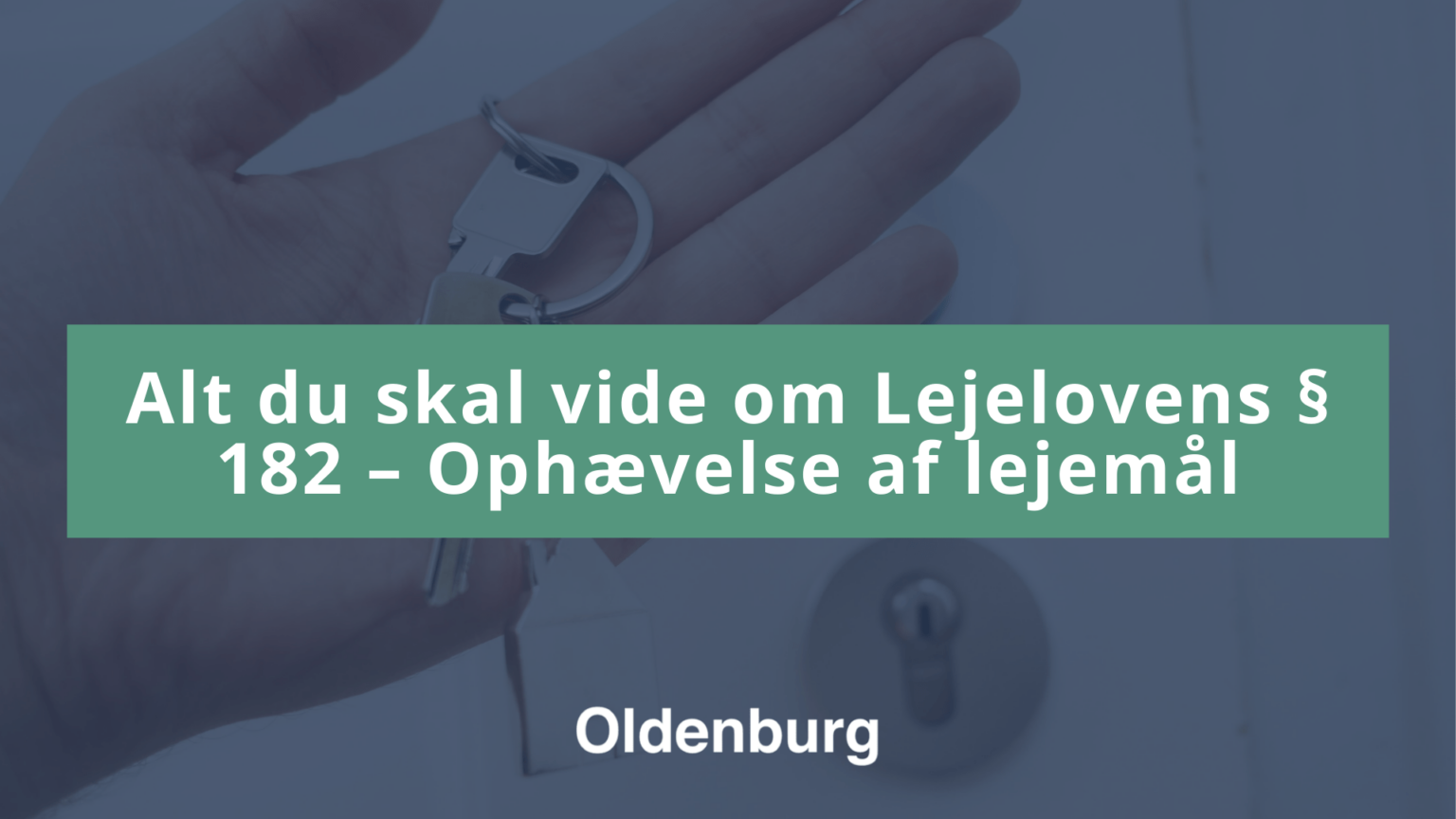 Alt du skal vide om Lejelovens § 182 – Ophævelse af lejemål