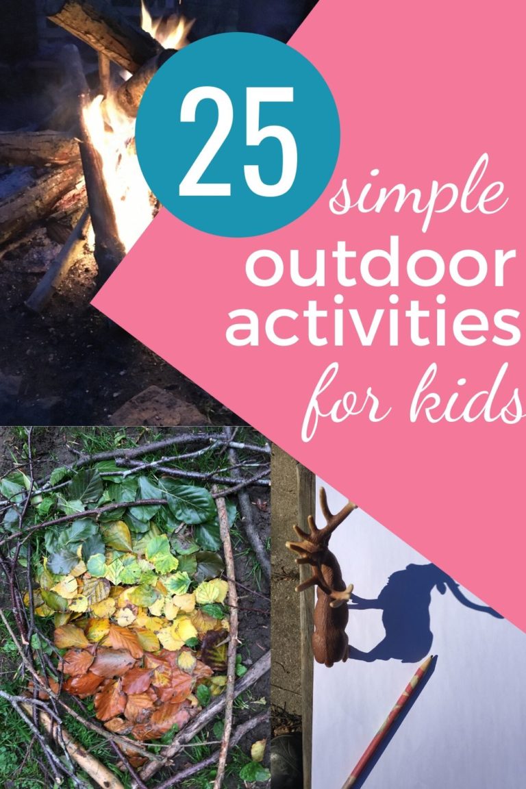 25 Fun & Easy Ways to Get the Kids Playing Outside - One Mighty Family