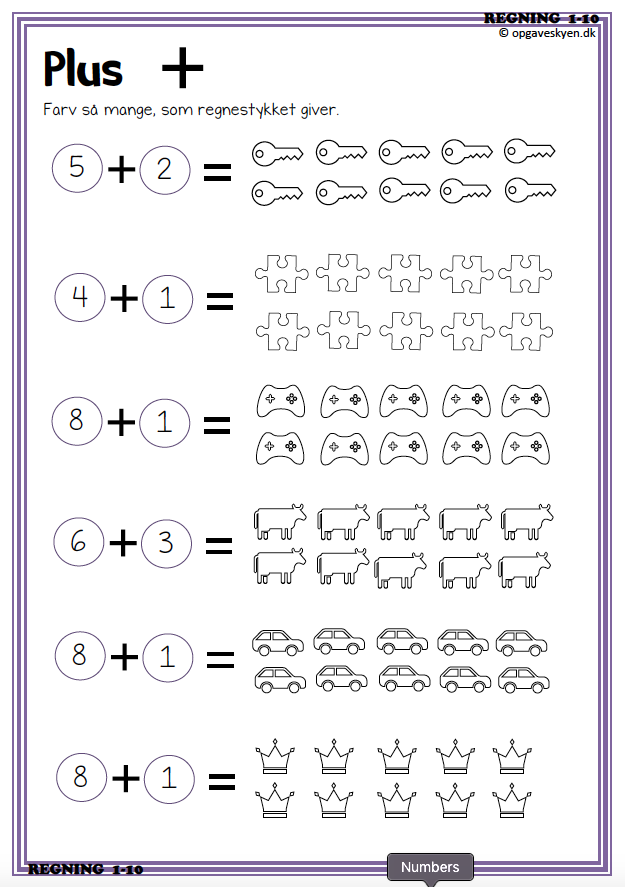 Regning - Opgaveskyen.dk