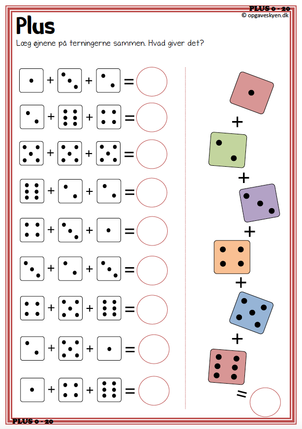 Regning - Opgaveskyen.dk