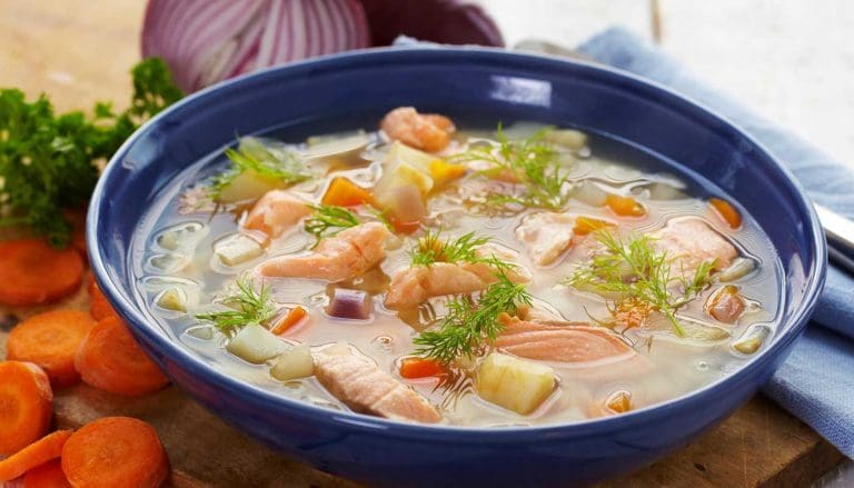 Skalldyrsuppe - Oppskriftskroken