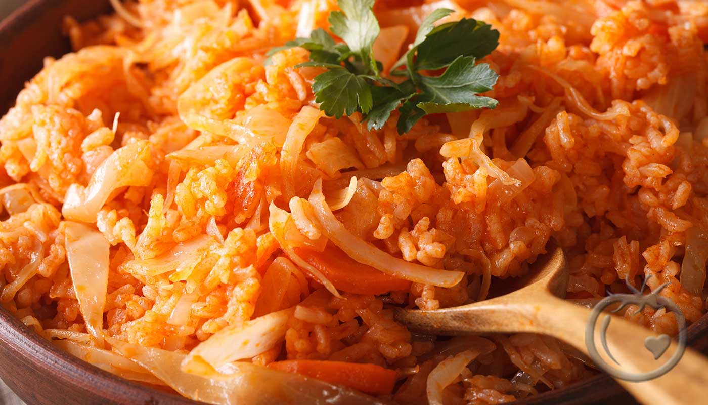 Lahanorizo - Gresk kål med ris - Oppskriftskroken Grønnsakstilbehør