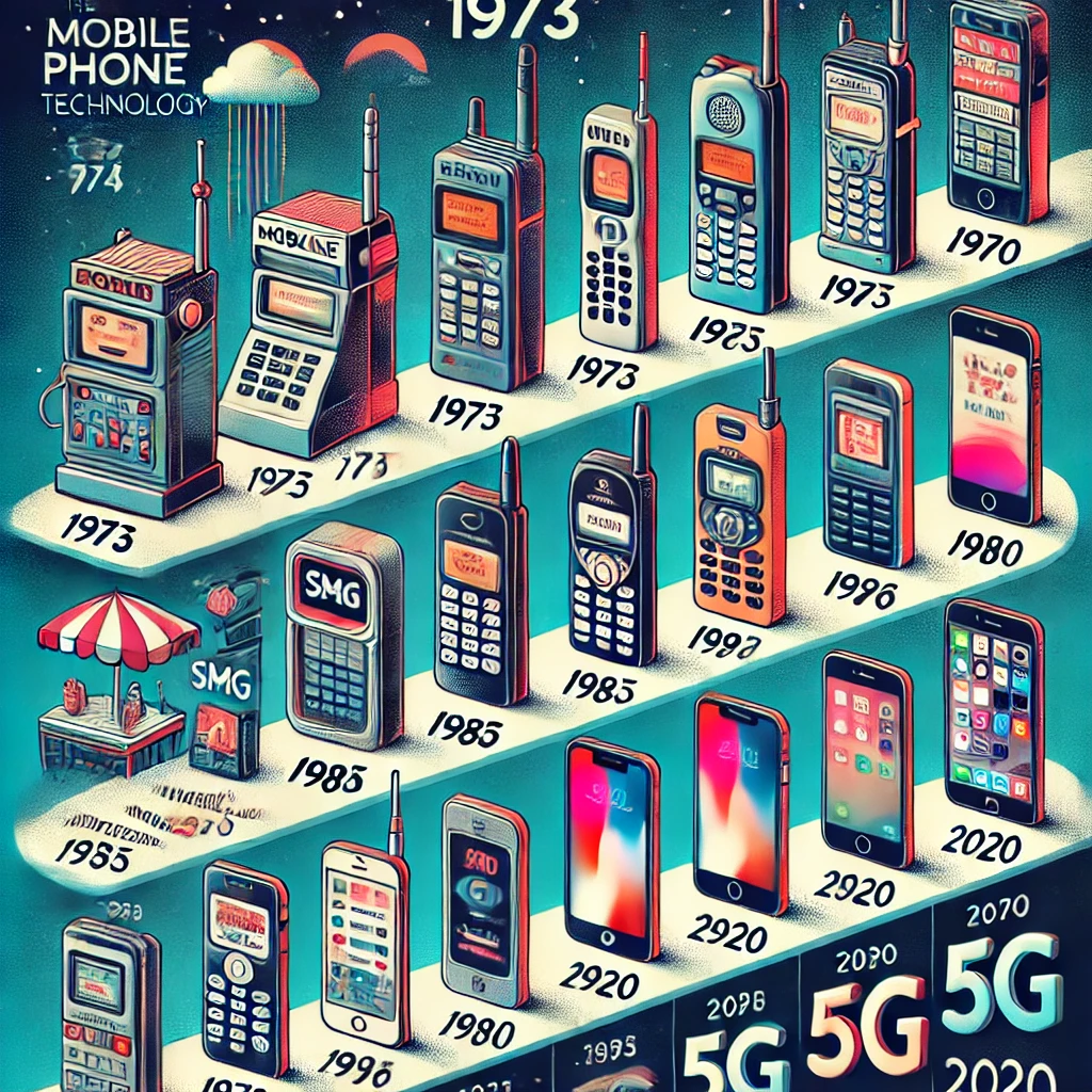 The Evolution of Mobile Phone Technology: A Timeline - Opsimathy Limited