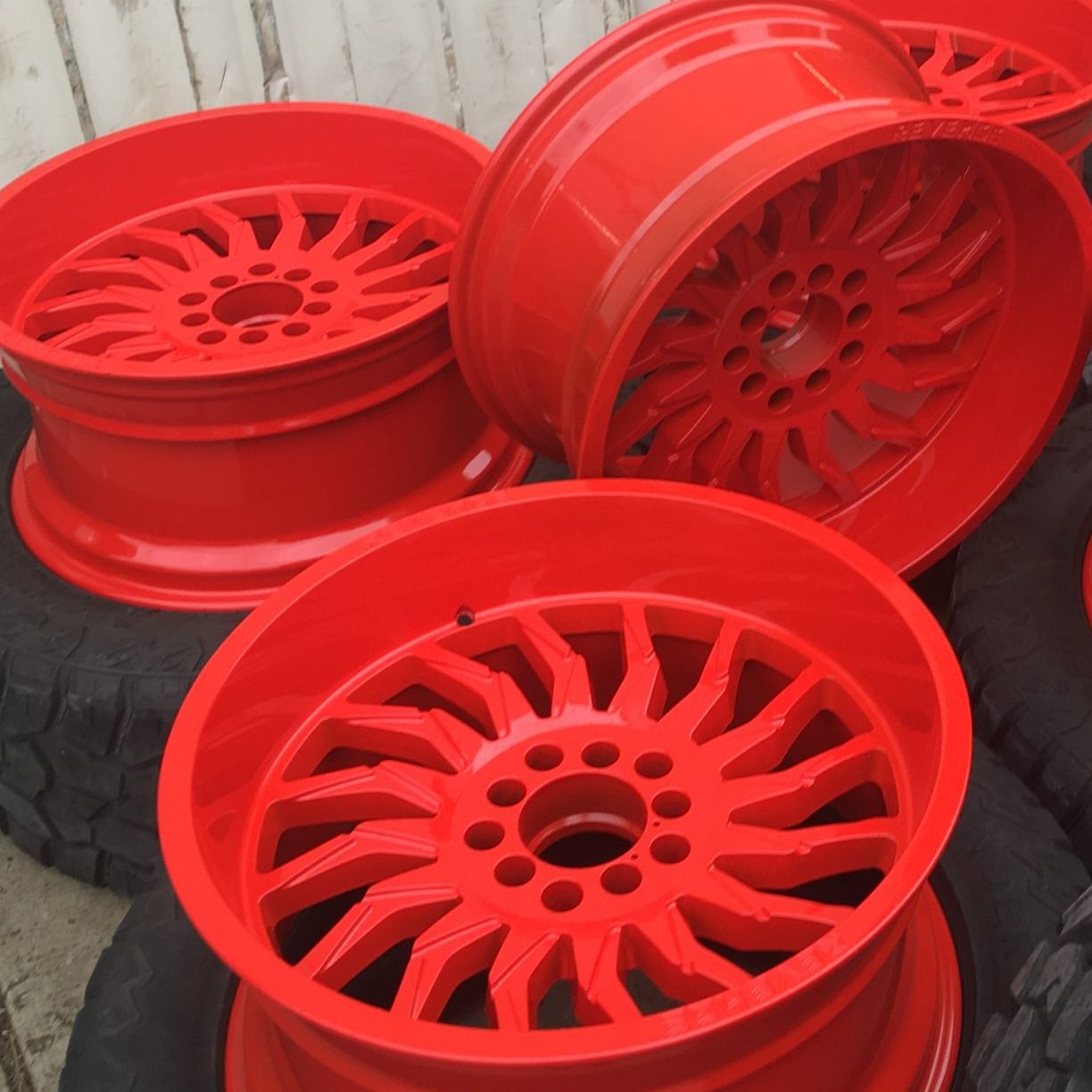 Powder Coat Wheels - Optimum Powder Coating