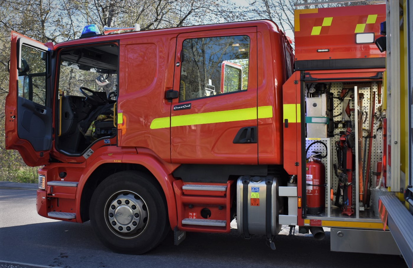 Bil började ryka under färd i höjd med Ruda | Oskarshamns-Nytt