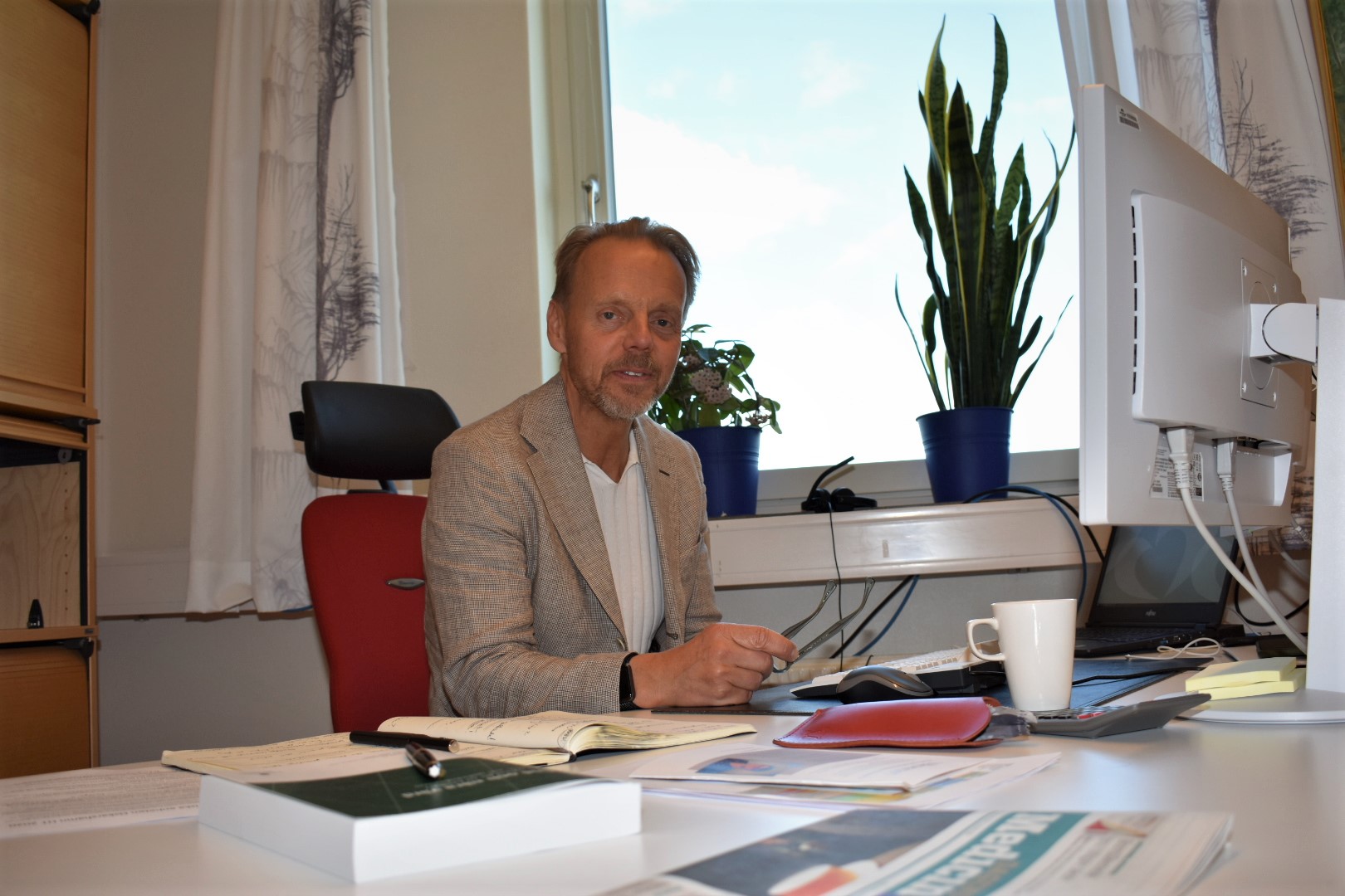 Så svarar Oskarshamns sjukhuschef Christer Svensson på ON:s frågor om lasarettets framtid ...