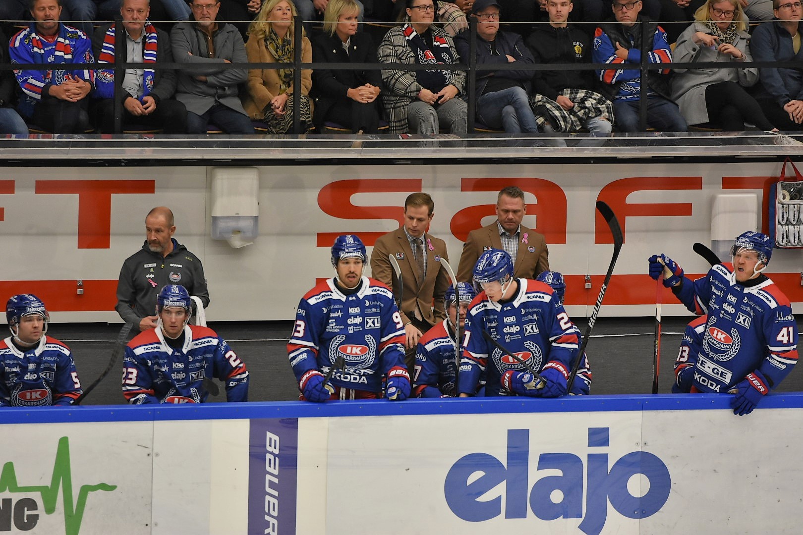 Mikael Holmqvist, assisterande tränare i IK Oskarshamn, om Timrås 2-0-mål: "Jag tycker att det ...