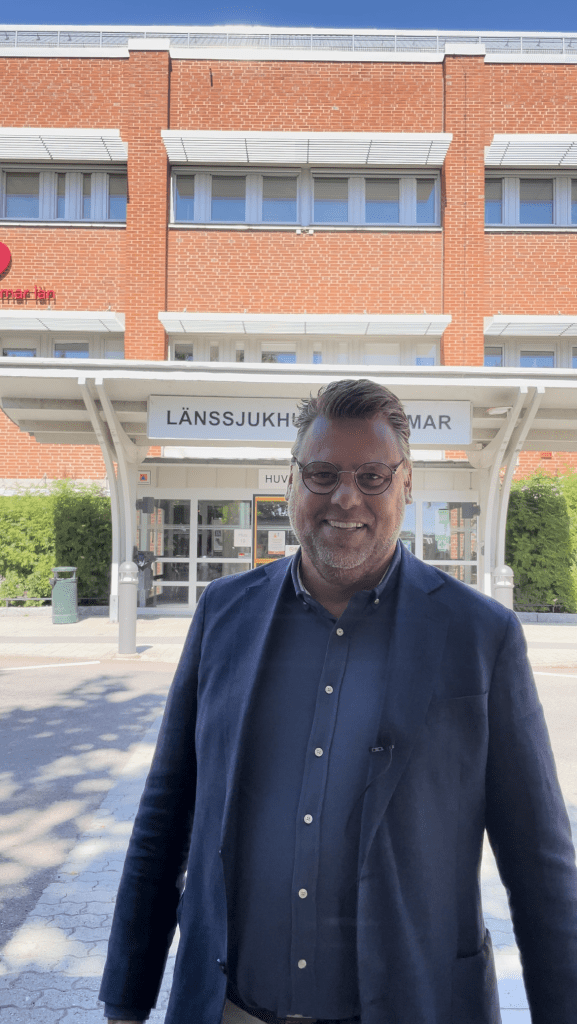 Ingen vårdplatsbrist på Oskarshamns sjukhus: "Känns mycket bra", säger Peter Wretlund (S ...