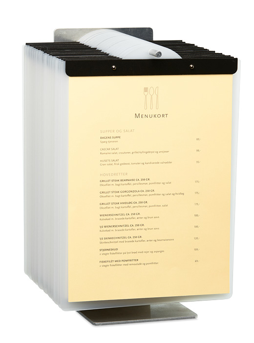 Menuboard » Paperconcept