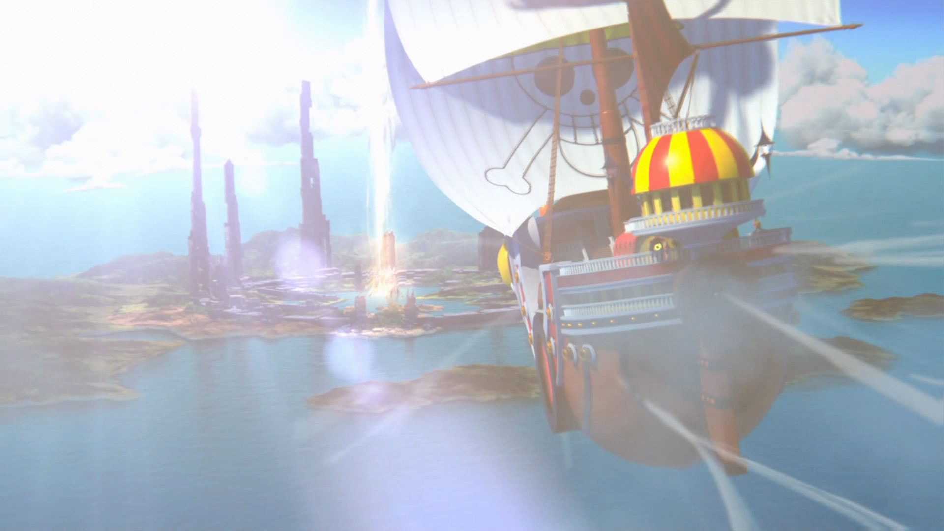 Detalles de Water 7 en One Piece Odyssey