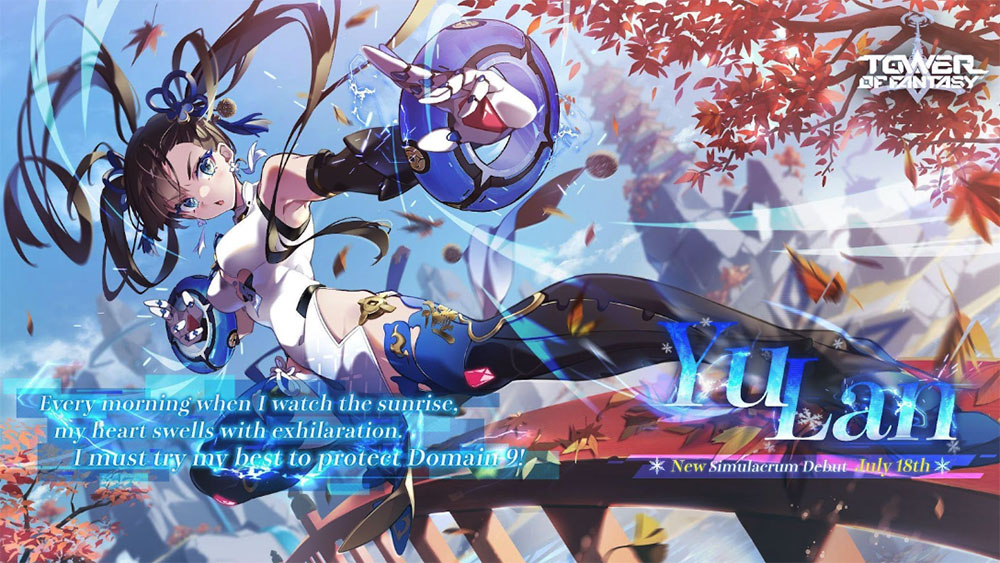 Yulan es la nueva Simulacrum de Tower of Fantasy