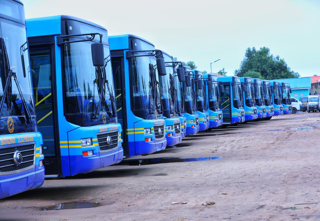 Borno State Governor Unveils 70 New Buses for Metro Transport - Pen ...