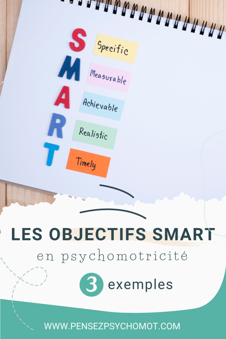 Les objectifs SMART exemples en psychomotricité