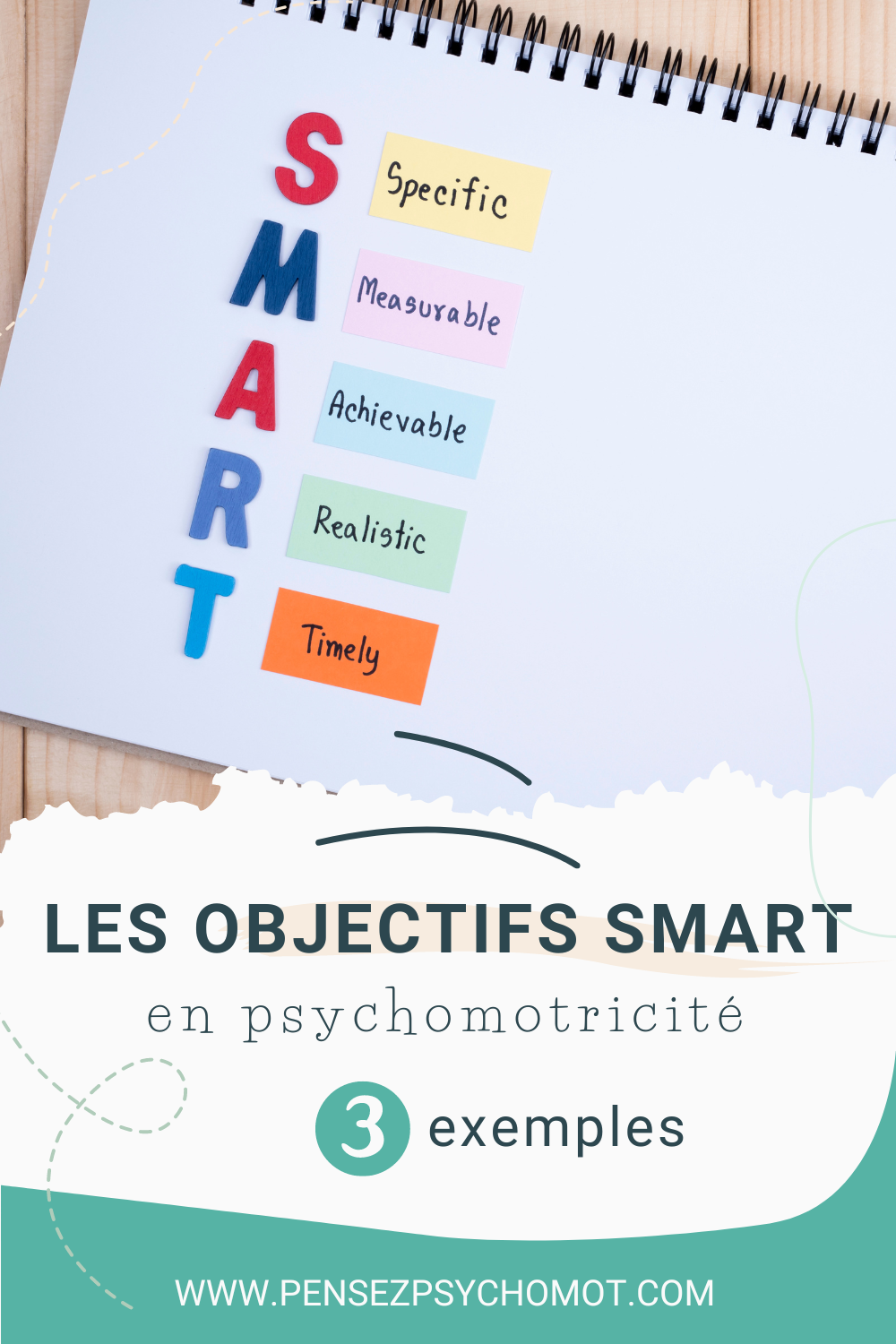 Les objectifs SMART exemples en psychomotricité