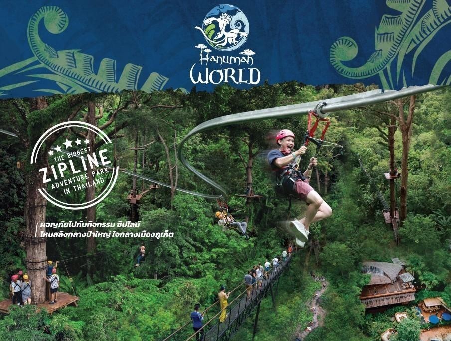 Zipline Adventure at Hanuman World - Phuket Tours